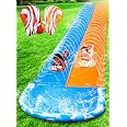Amazon.com: JOYIN 32.5ft Extra Long Water Slide and 2 Inflatable Boards ...