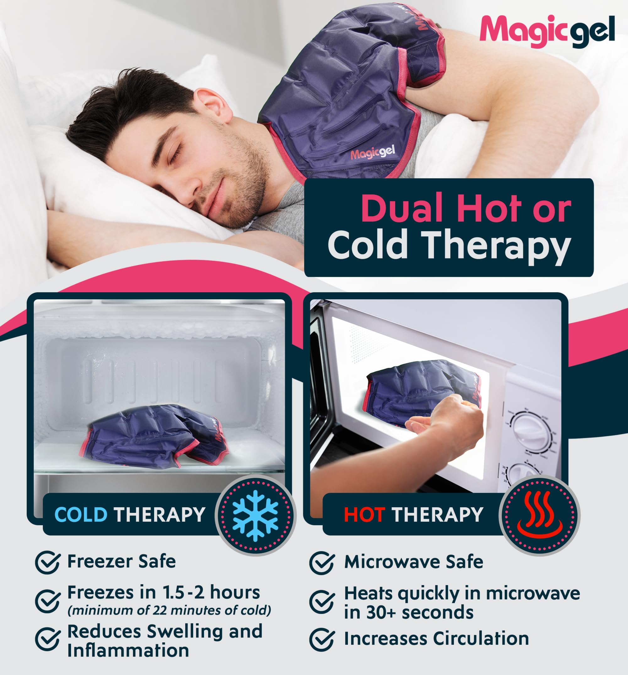 Mua Ice Pack | Reusable, Flexible & Long Lasting for Rotator Cuff ...