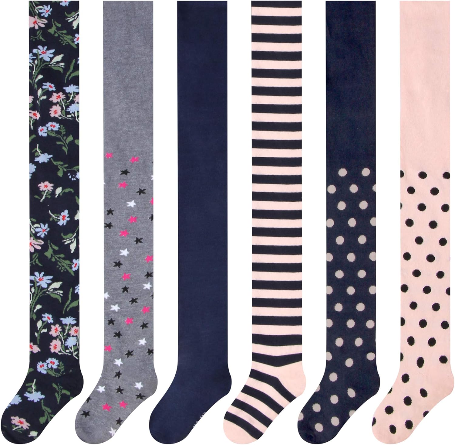 L&K-II L&K-II 6er Kinder Mädchen Strumpfhose Strickstrumpfhose ...