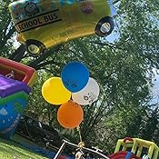 Amazon.com: Balloon World School Bus Balloons Car Balloons Party ...