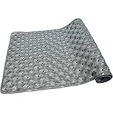 Amazon.com: Anti-Slip Tub Mat with Suction Cups - Non-Slip Bath Mat for ...