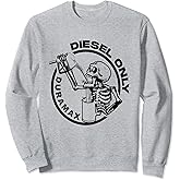 Amazon.com: Diesel Only Tee Duramax Lifted Truck Power Stroke Diesel ...