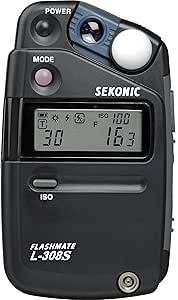 Amazon.com : Sekonic L-308S Flashmate Digital Incident, Reflected ...