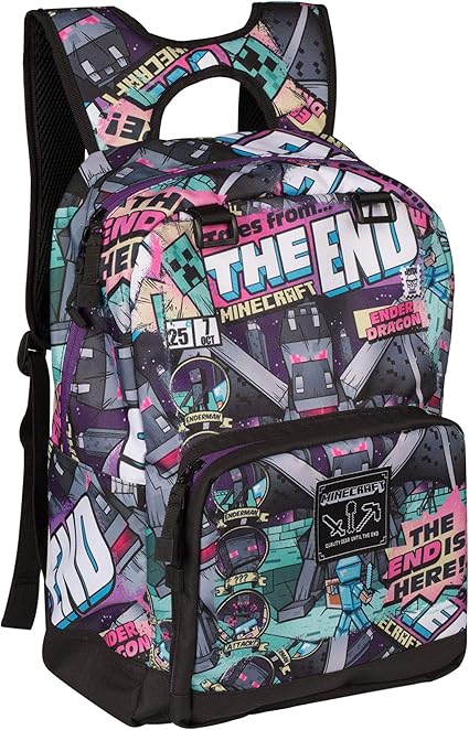 Jinx Minecraft Backpack Kindergepäck 44 Centimeters Mehrfarbig (Various ...