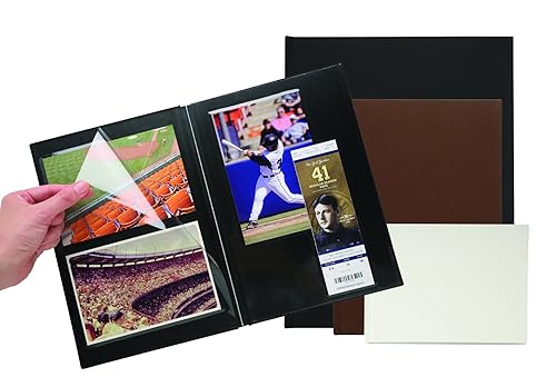 Itoya Profolio Premium Album, Linen Cover with 20 Repositionable Pages ...