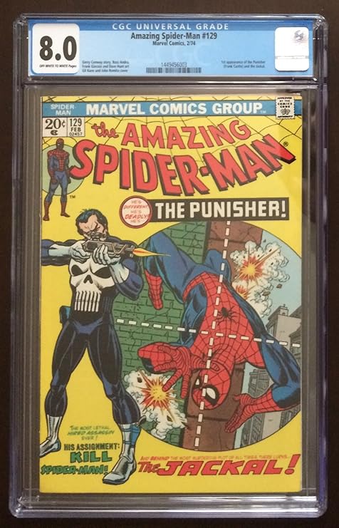 Amazing Spider-man #129 CGC 8.0 Marvel 1974 Comic Book. Spiderman ...