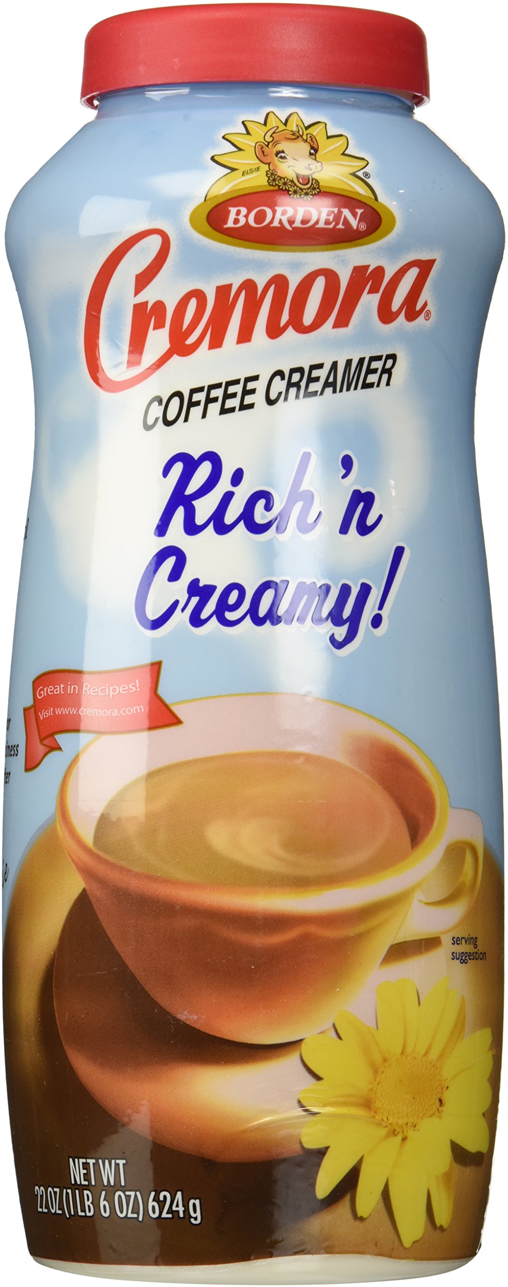 Borden, Cremora, Powdered Coffee Creamer, 35.3oz Bottle (Pack of 6 ...