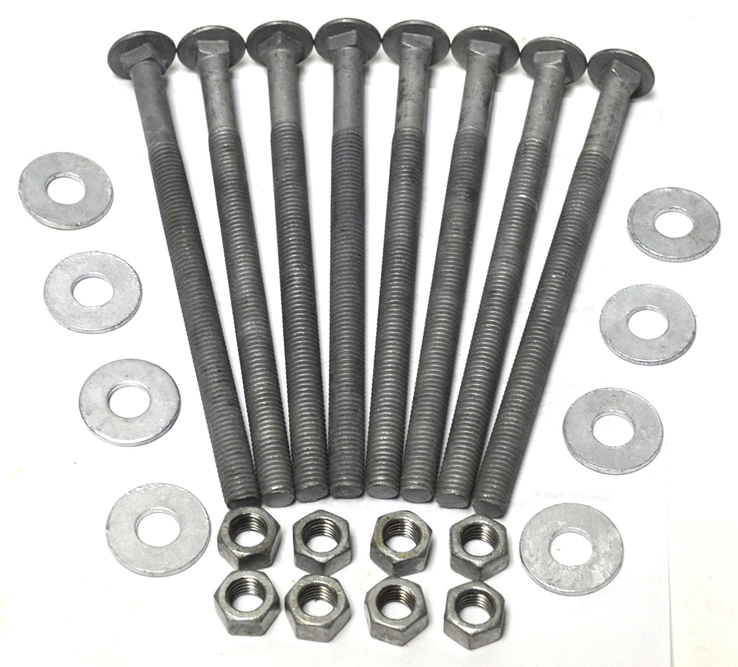Dock Hardware 1 2 X 8 Galvanized Carriage Bolt Set Pack Of 8 dock-hardware-1-2-x-8-galvanized-carriage-bolt-set-pack-of-8