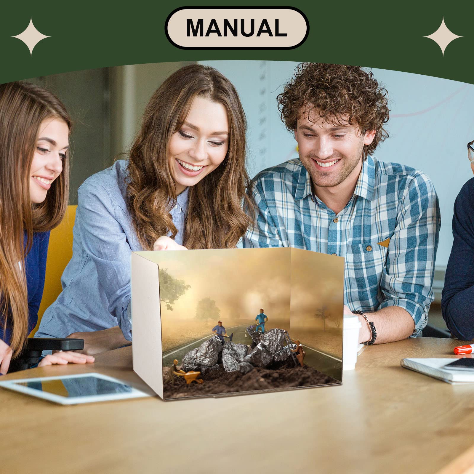 10 Pcs Diorama Kit Diorama Box Cardboard Diorama Project With Double ...