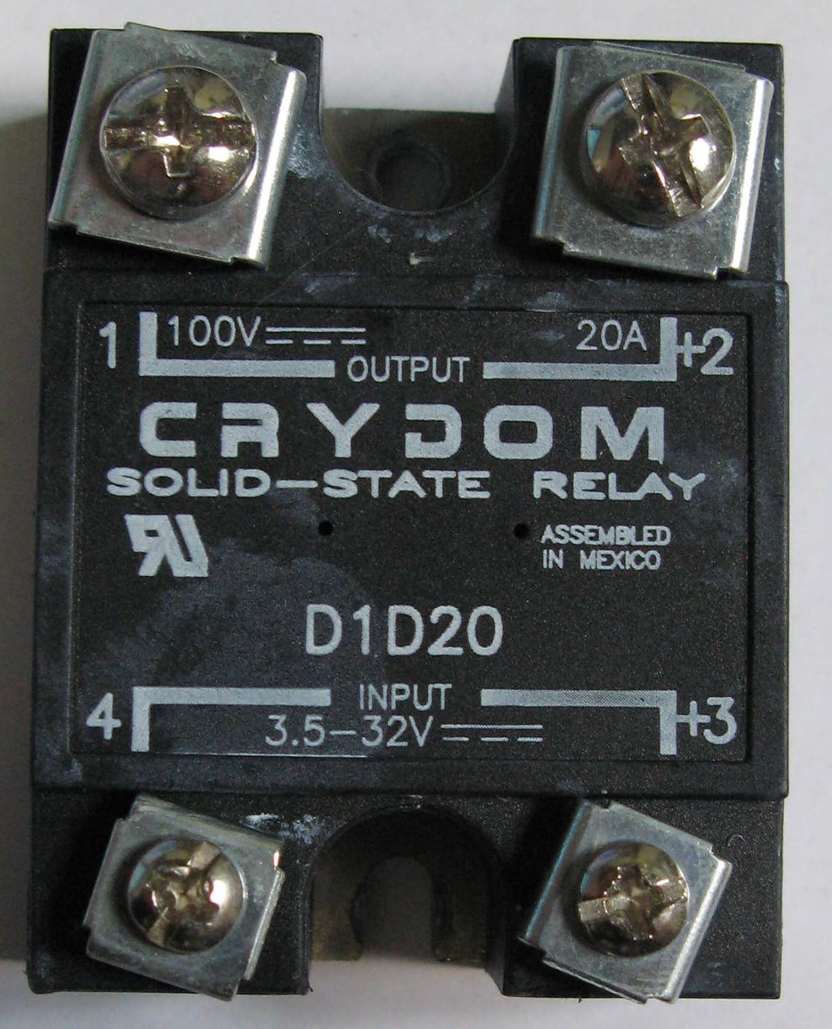 Crydom Solid State Relay 3.5 to 32VDC 20A - - Amazon.com
