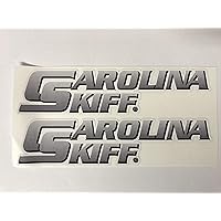 Amazon.com: Pair of Carolina Skiff Boats Compatible Replacement Decals ...