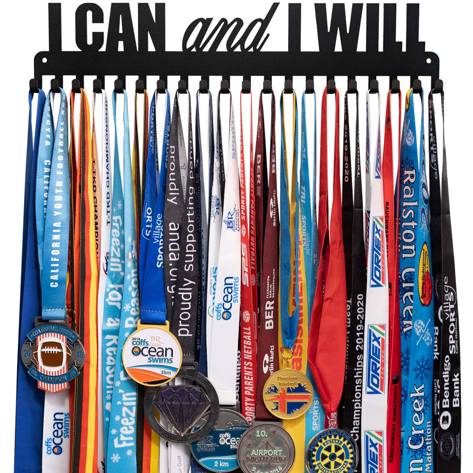 Mua Medal Rack for Runners,Medal Holder Display Hanger Rack Frame-Medal ...