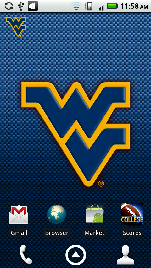 West Virginia Mountaineers Revolving Wallpaper:Amazon.de:Appstore for ...