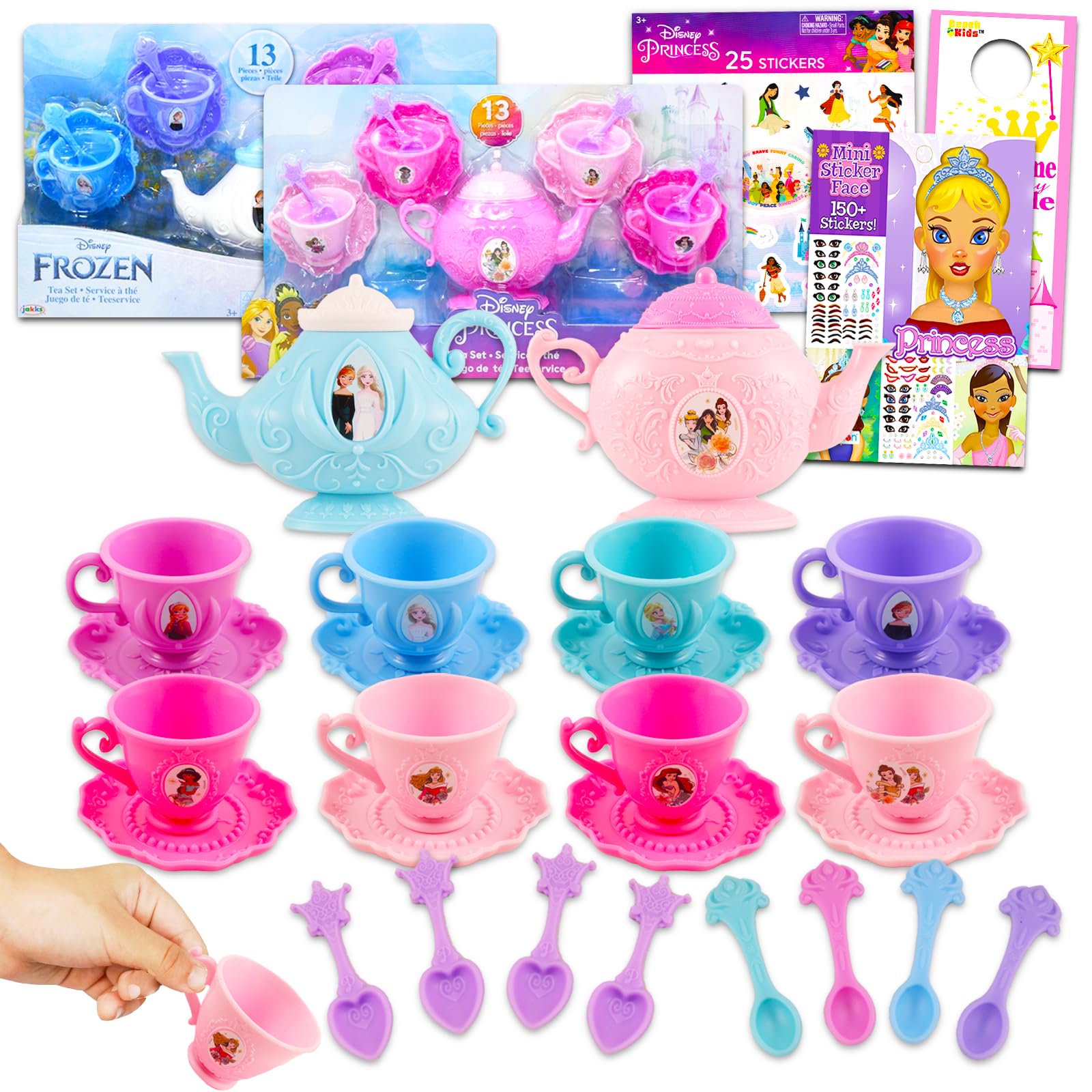Mua Disney Frozen and Disney Princess Tea Set, 28 Piece Tea Set, Party ...