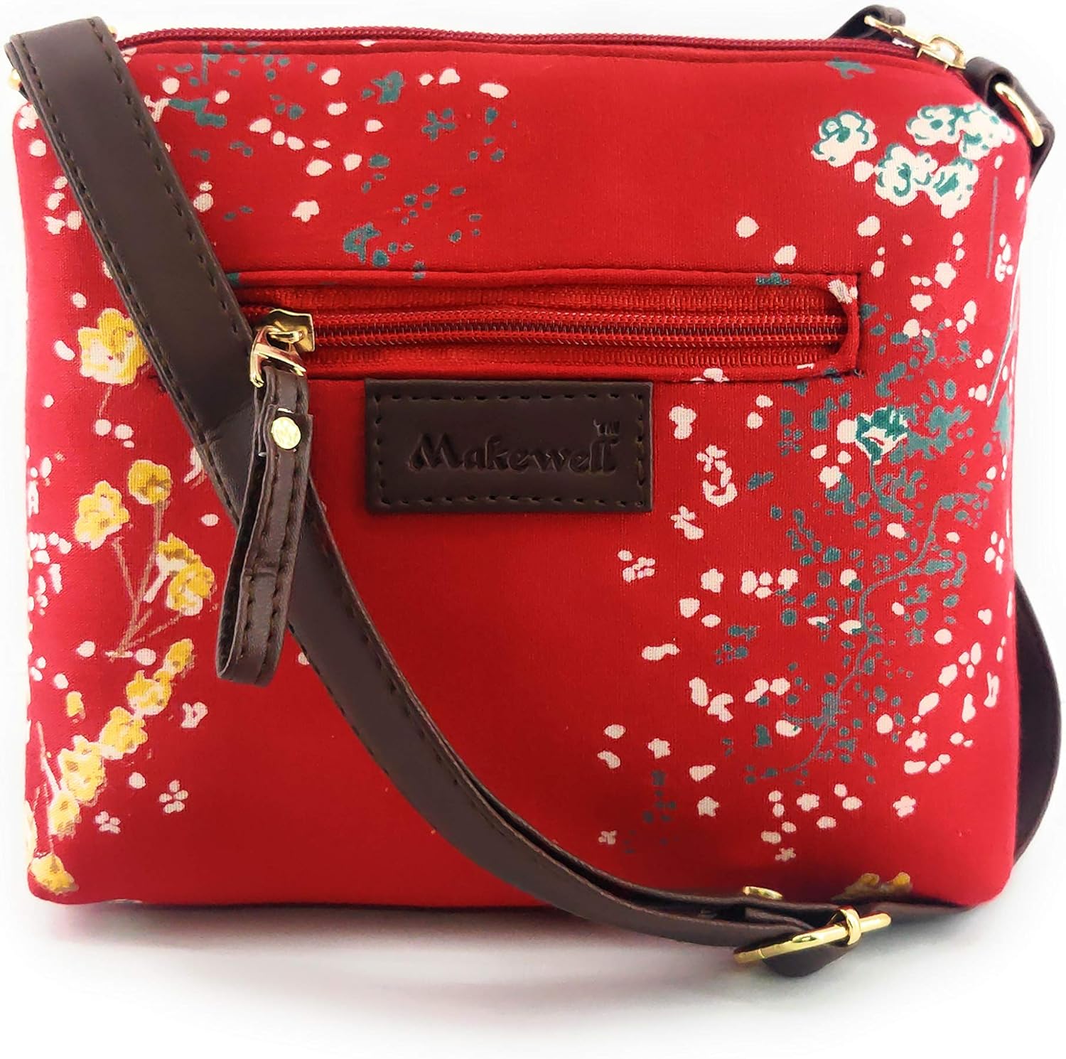 Buy Red Sling Bag(Cotton Fabric) at Amazon.in