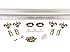 Amazon.com: 2 each: L.E. Johnson Sliding Door Hardware Set (100721DR ...