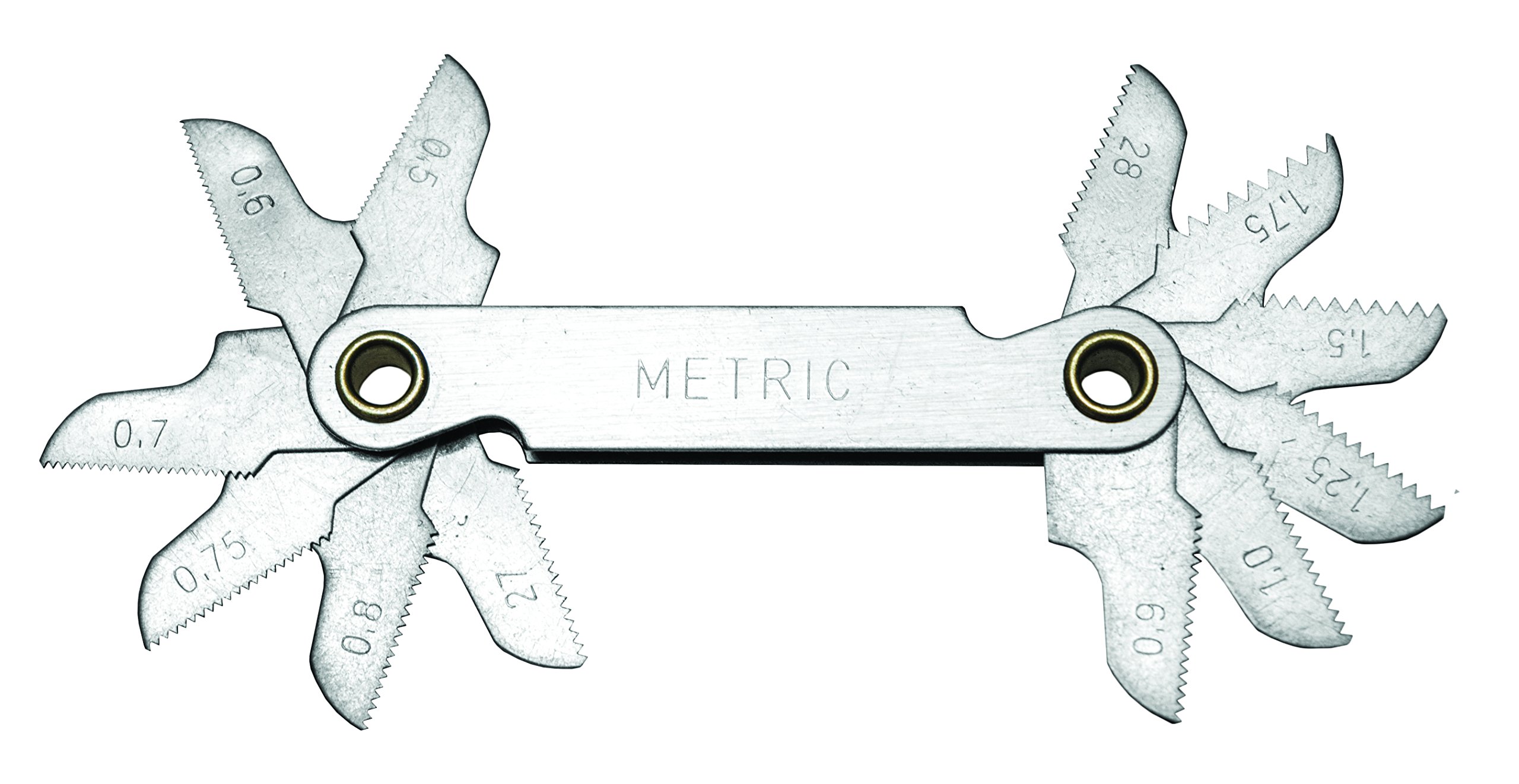 Mua Century Drill & Tool 98402 Metric Pitch Gauge, 050 to 1.75 pitch ...