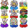 Amazon.com: Hispanic Heritage Month Decorations Honeycomb Centerpieces ...