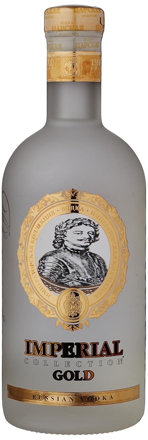 VODKA IMPERIAL GOLD PREMIUM RUSSIAN CL. 70: Amazon.it: Alimentari e ...