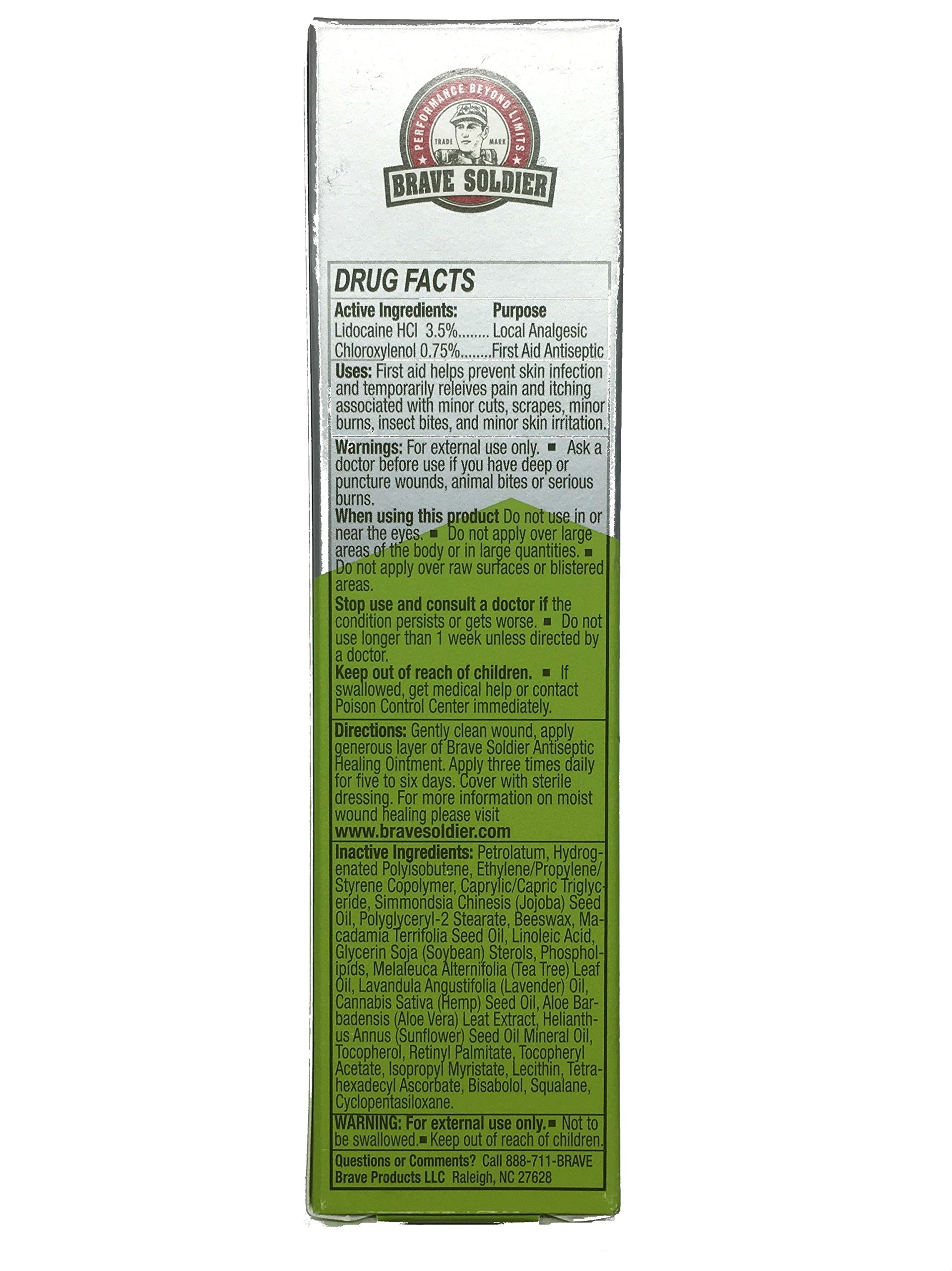 Brave Soldier Antiseptic Healing Ointment - Best Wound Care & Skin ...