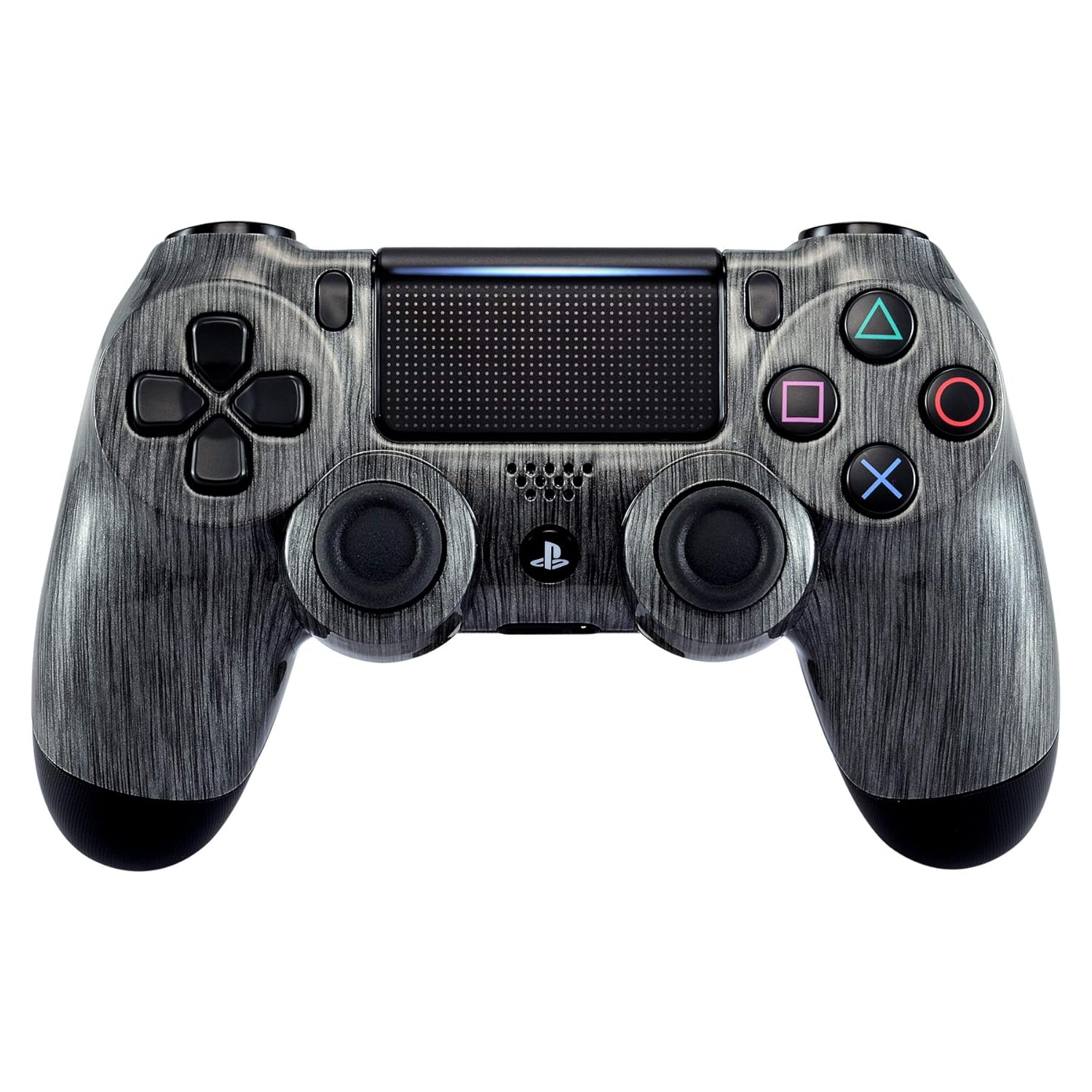 Amazon.com: eXtremeRate Brushed Silver Hydro Dipped Front Housing Shell ...