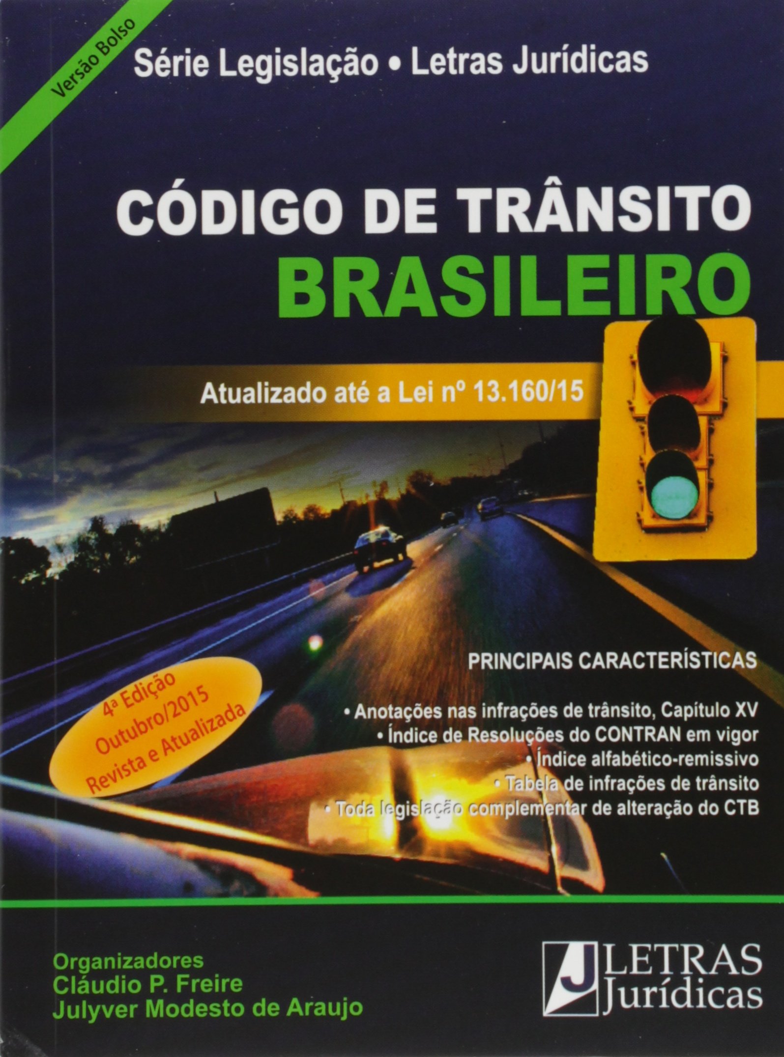 Código de Trânsito Brasileiro - Série Legislação, Letras Jurídicas PDF ...