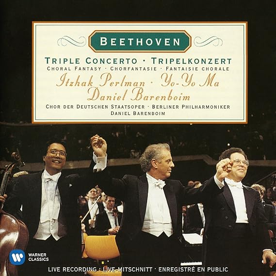 Beethoven: Triple Concerto - Itzhak Perlman, Yo Yo Ma, Berliner Philharmoniker / Daniel Barenboim