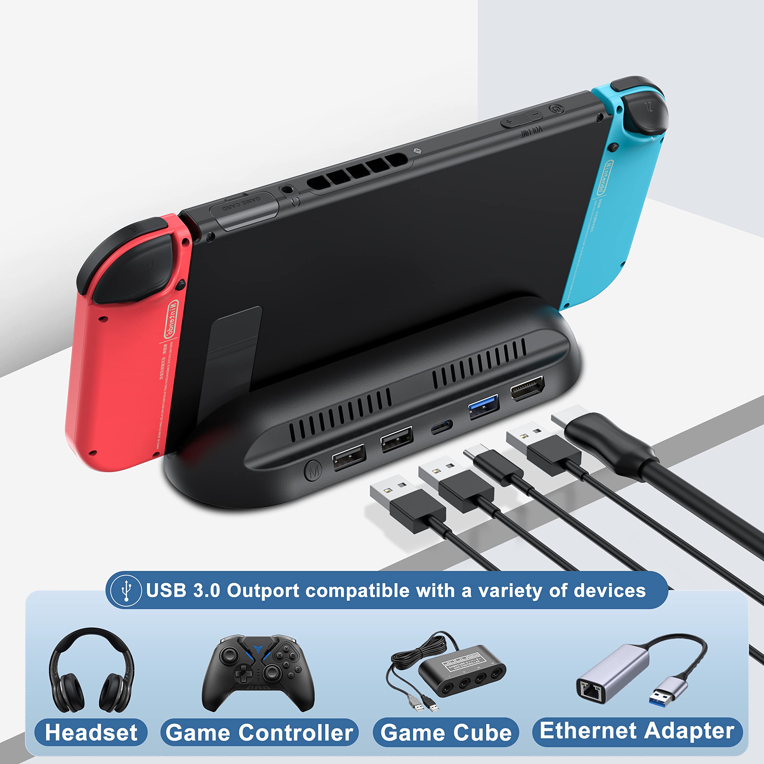 Mua 5 in 1 Switch Dock for Nintendo Switch OLED TV Adapter Switch ...