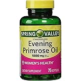 Amazon.com: Spring Valley - Evening Primrose Oil 1000 mg,Twin Pack 150 ...