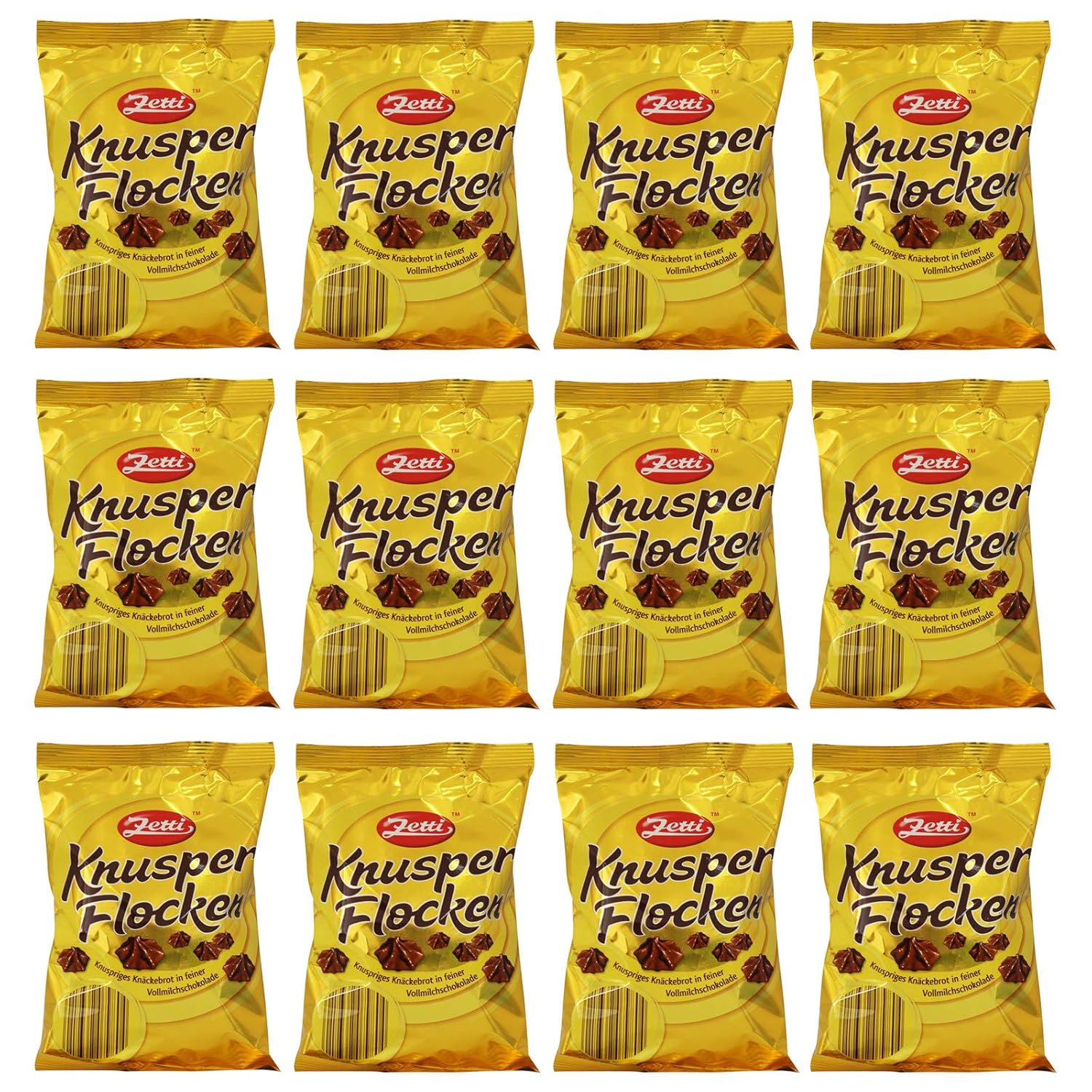12er Pack Zetti Knusperflocken 12 x 170 g Vollmilch: Amazon.de ...