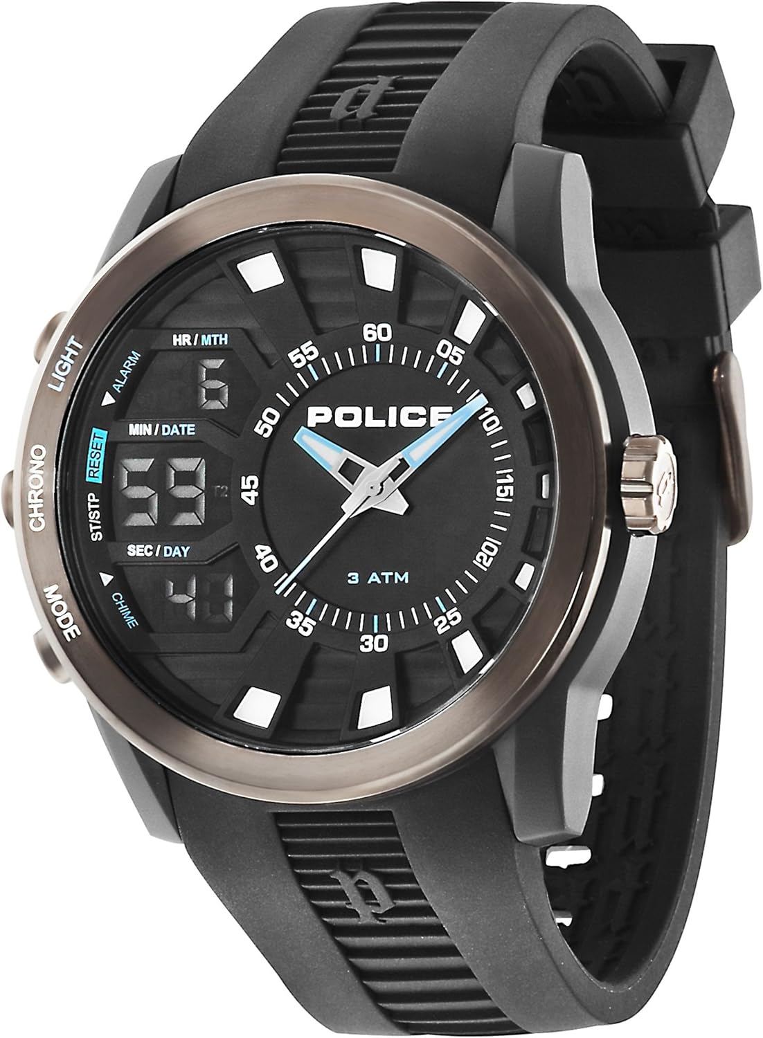 Police Herren-Armbanduhr TACTICAL Analog-Digital Quarz 14249JPBU/02 ...