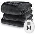 Amazon.com: Sunbeam Royal Posh Night Fog Heated Blanket - Full : Home ...