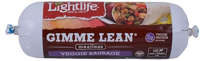 Amazon.com : Lightlife Gimme Lean Ground Sausage Style Veggie Protein ...
