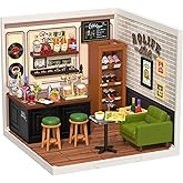 Amazon.com: Rolife DIY Miniature Plastic House Building Set Toys ...