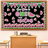 Amazon.com: ZOiiWA Watermelon Bulletin Board Decorations One in a Melon ...