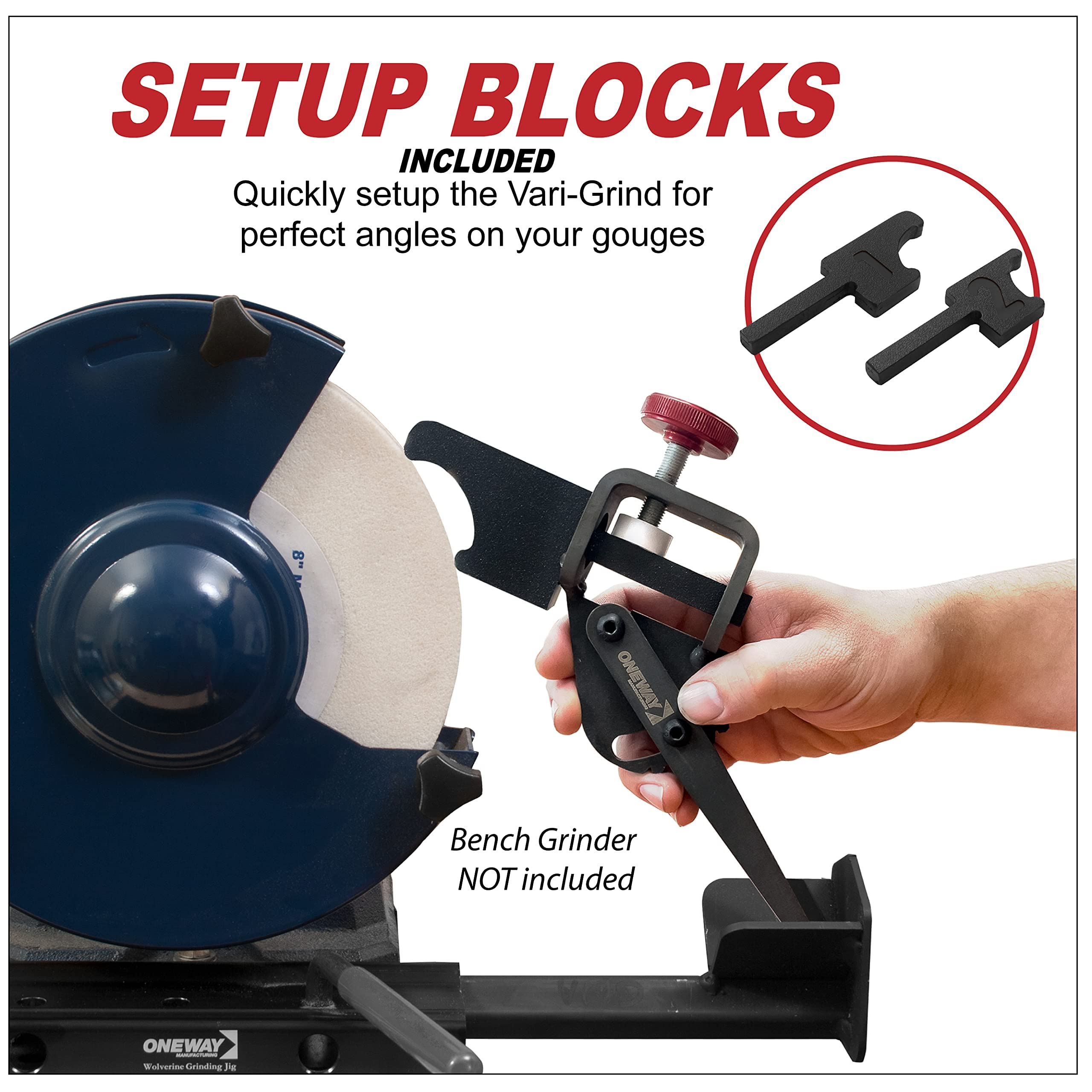 Wolverine Grinding System with VARI-GRIND jig and Setup Blocks | Pricepulse