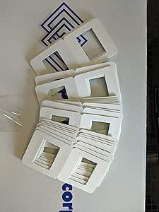 Amazon.com : White 35MM SLIDE MOUNTS, Heat Sealed Cardboard LOT of 25 ...
