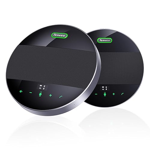 Tenveo MagiCall-EX Bluetooth Conference Speakerphone, Daisy Chain/Use ...