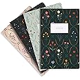 Amazon.com : ZICOTO Aesthetic Journal Notebook Set of 4 For Women ...