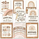 Amazon.com : Hadley Designs Motivational Posters for Classroom - 9 ...