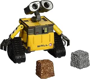 Amazon.com: Pixar Collection Disney Deluxe Wall-E Action Figure : Toys ...