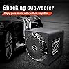 Recoil SW10P Car Audio 10 Inch Active Subwoofer with Passive Radiator ...