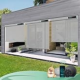 Amazon.com: SmartWings Motorized Outdoor Patio Shades, Compatible with ...
