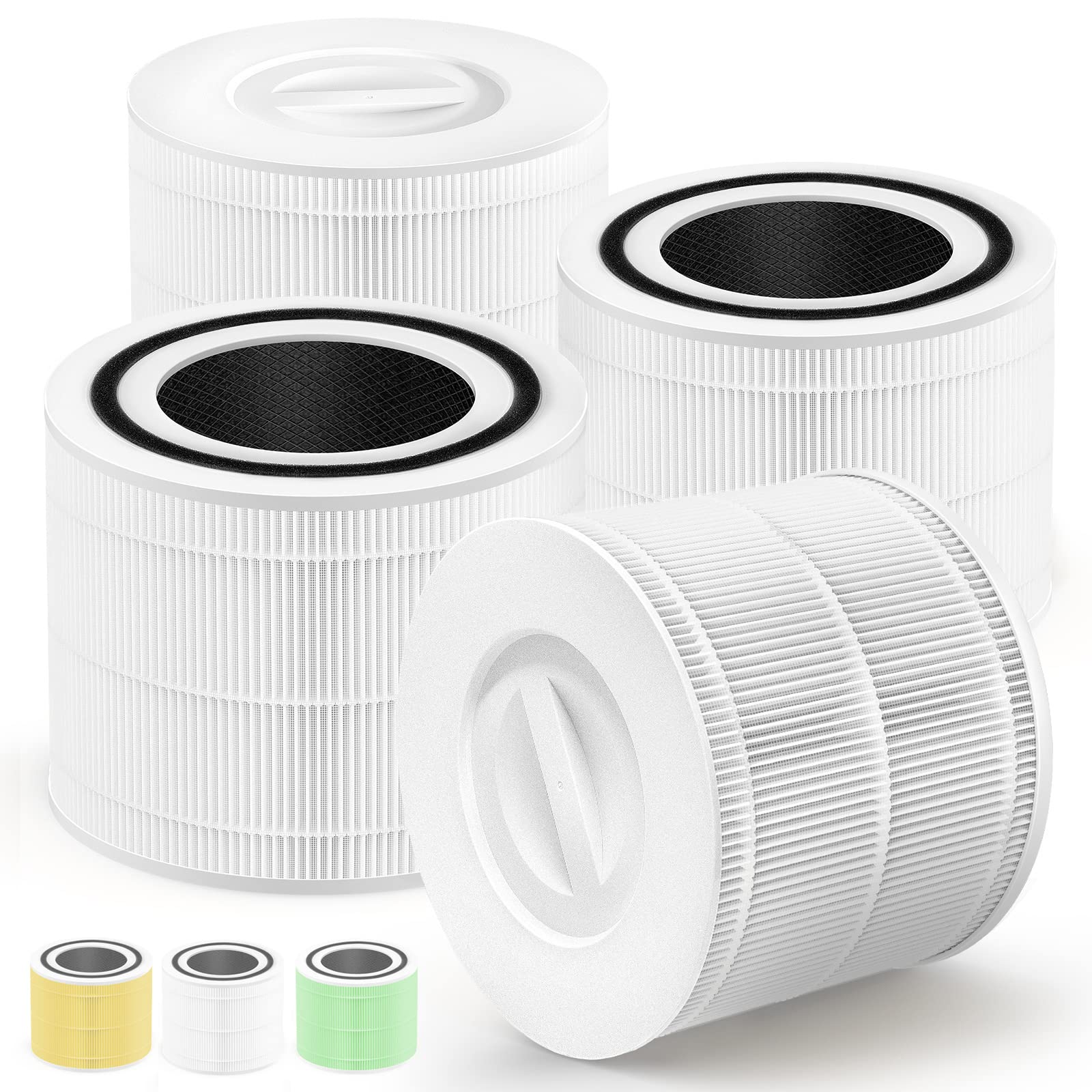 HSIAMEN Air Filter Compatible with Levoit Core 300 & PuroAir 240 Air ...