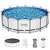 Bestway Steel Pro MAX 15 Foot by 48 Inches Round Above Ground Family ...