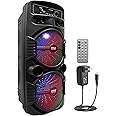 Amazon.com: Pyle Portable Bluetooth PA Speaker System - 600W Rechargeable Outdoor Bluetooth ...
