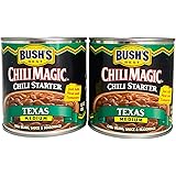 Amazon.com : BUSH'S BEST CHILI MAGIC, Chili Starter "Texas Medium ...