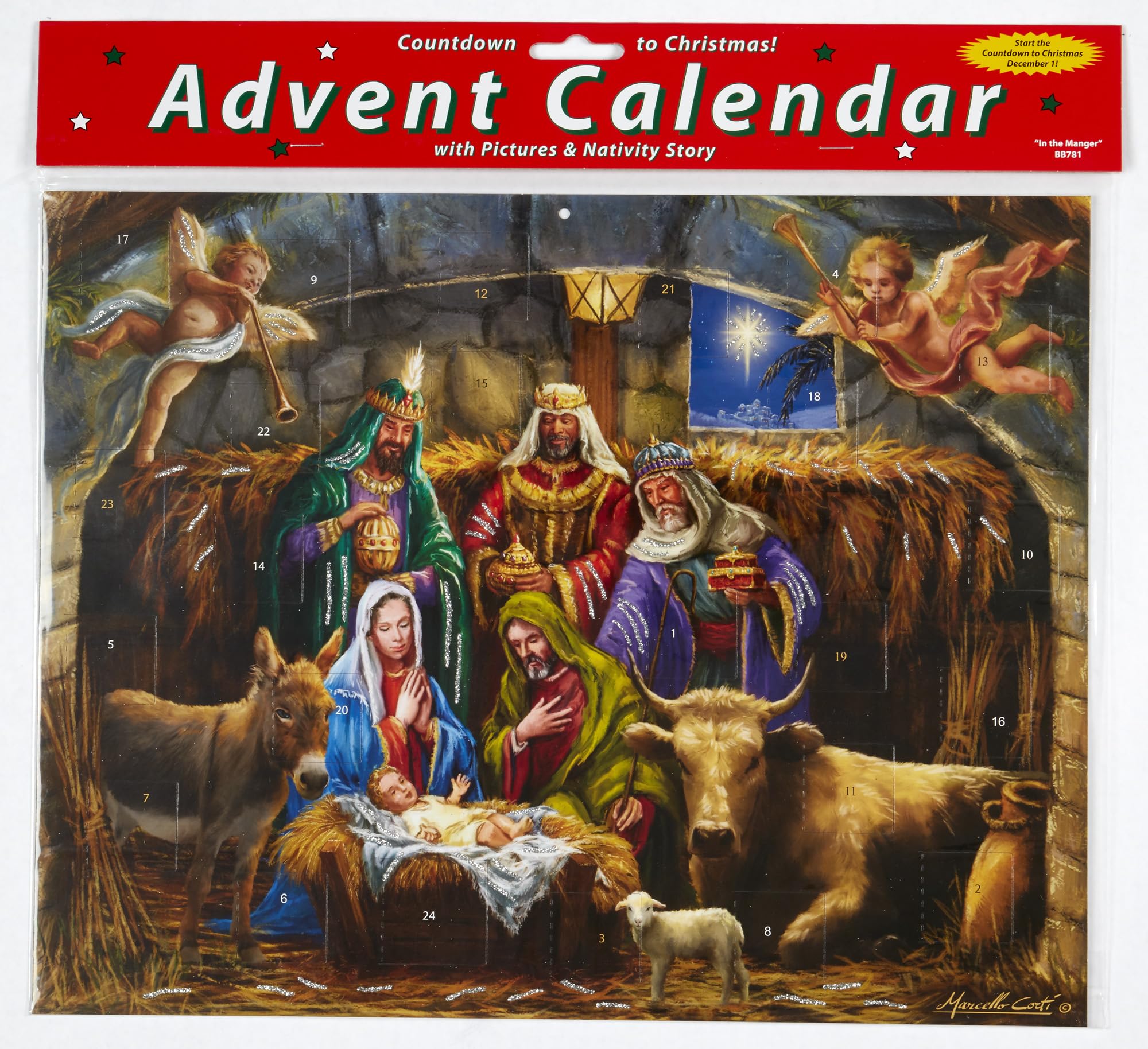 Mua In the Manger Advent Calendar (Countdown to Christmas) with ...