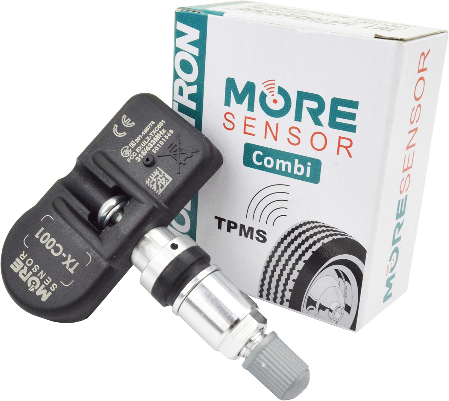 MOBILETRON MÁS Sensor TPMS, 433 MHz, Sensor de monitoreo de presión de ...