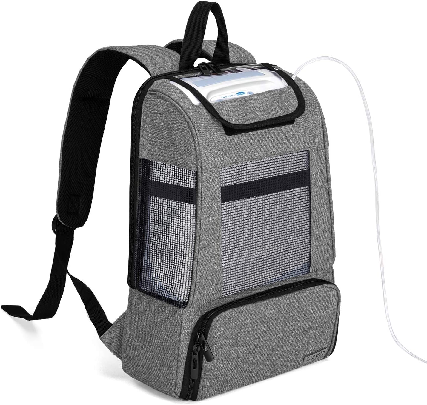 Curmio Travel Carrying Bag For Portable Oxygen Concentrators Universal 